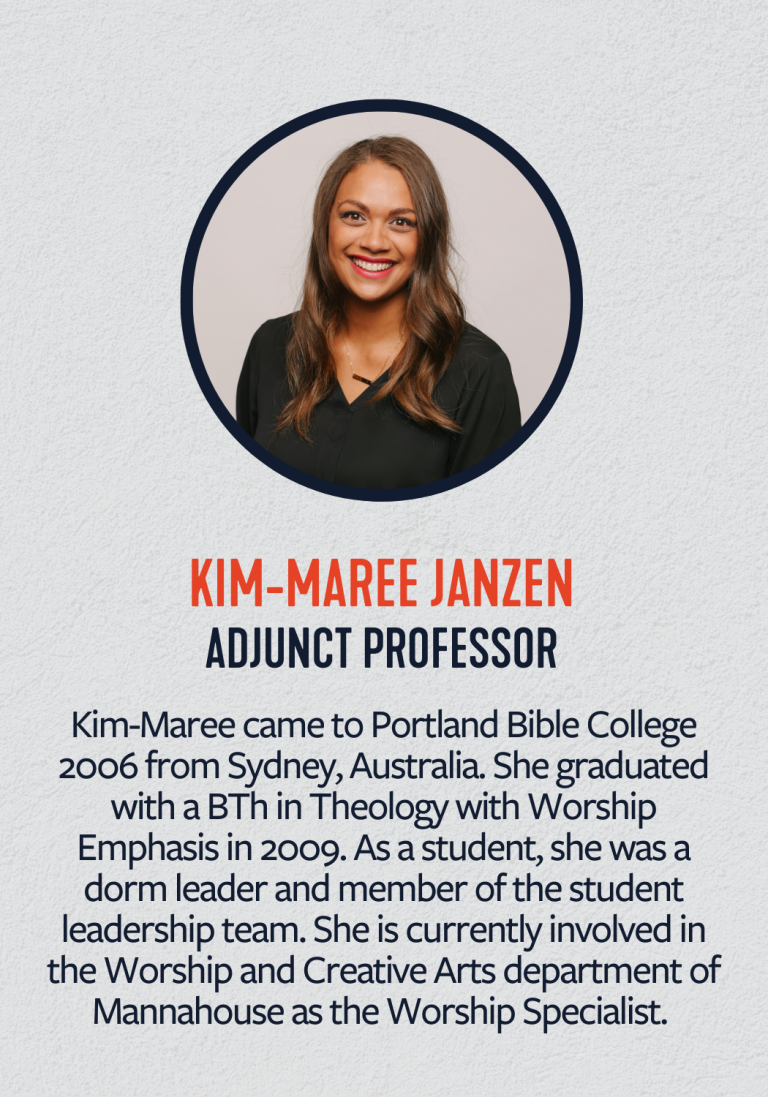 Faculty, Staff & Board - Portland Bible College