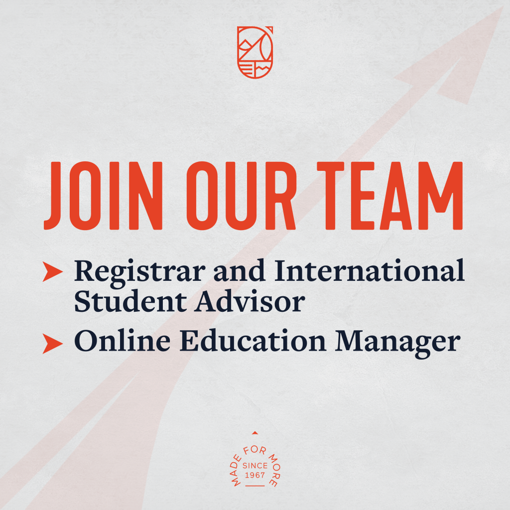 Join Our Team! - Portland Bible College